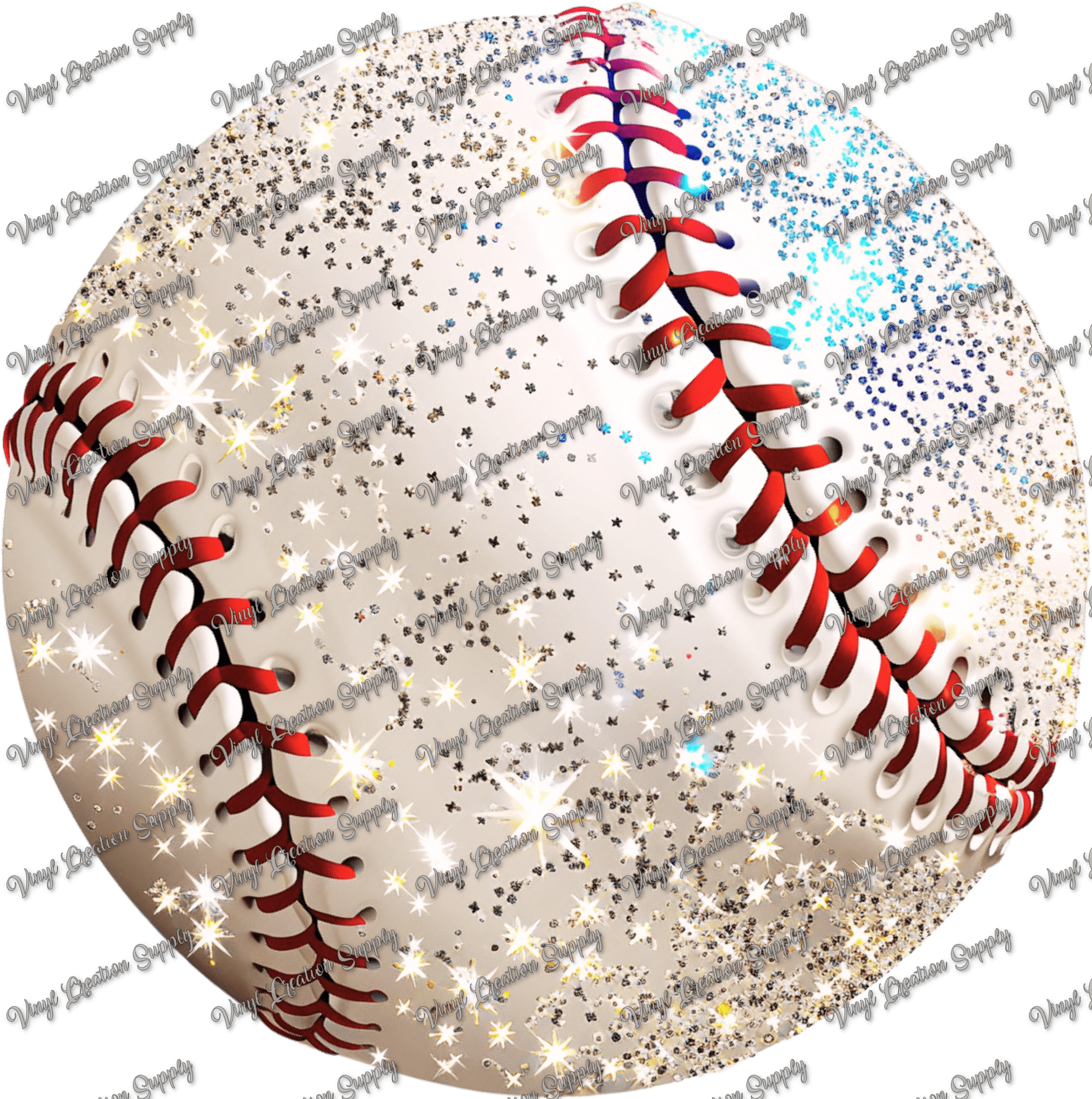 Glitter Baseball – Vinyl Creation Supply