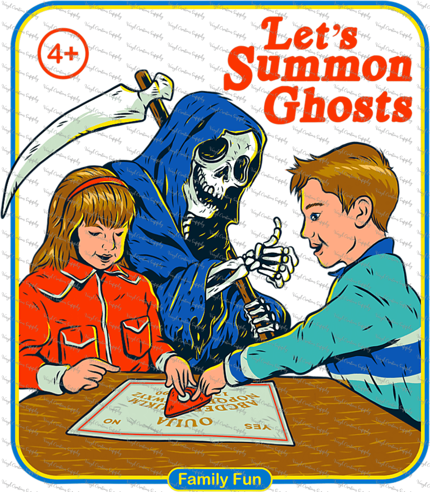 Let's Summon Ghosts – Vinyl Creation Supply