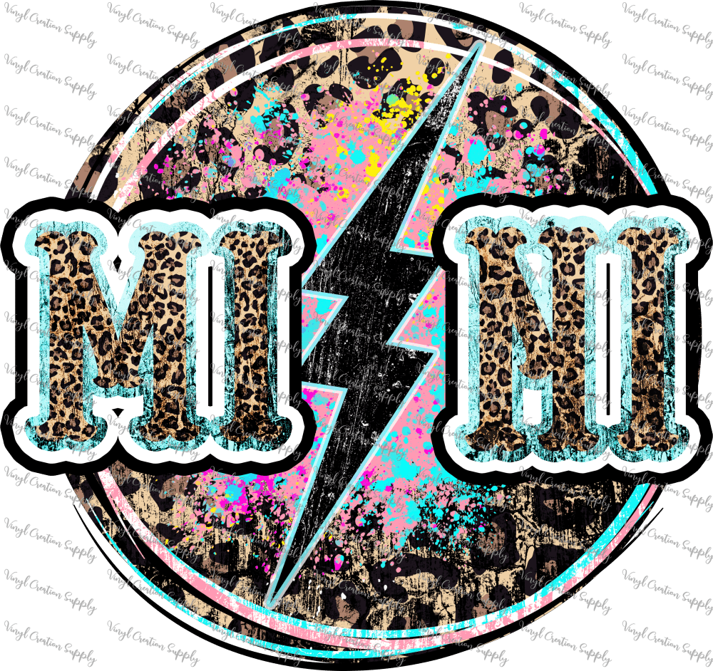 Mini Lightning Bolt Vinyl Creation Supply