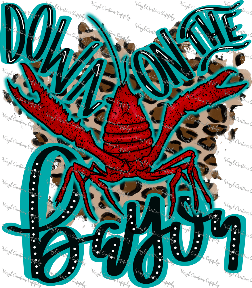 On The Bayou – Vinyl Creation Supply