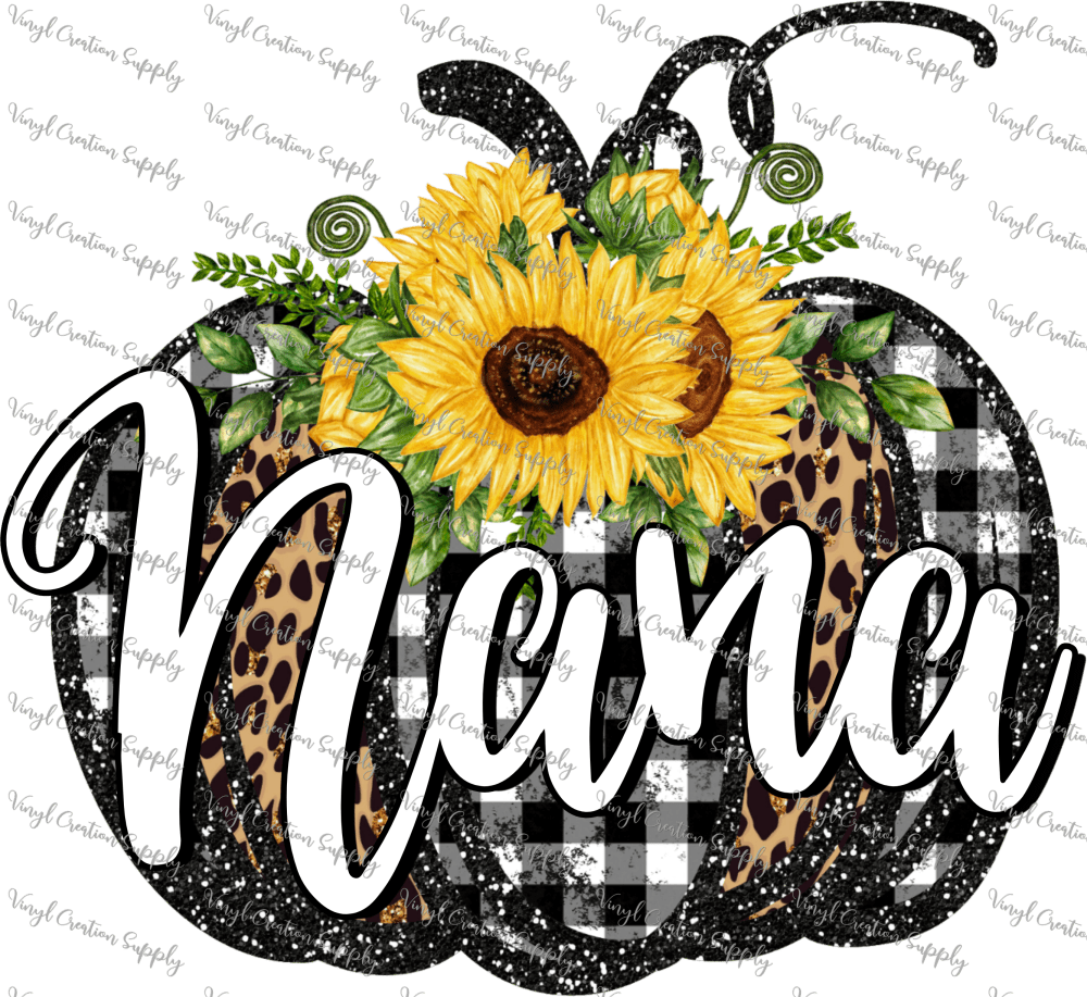 Pumpkin Nana – Vinyl Creation Supply