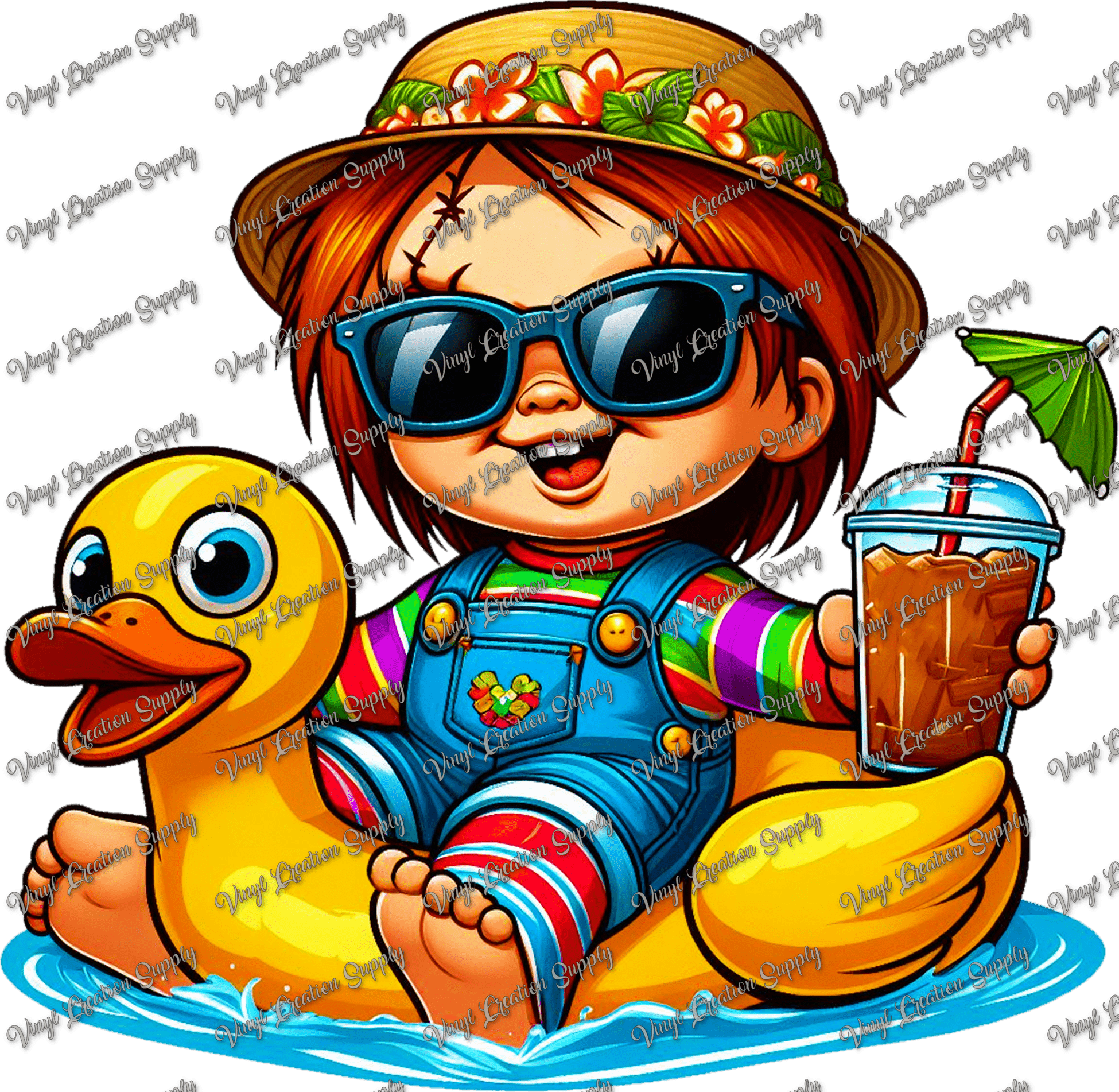 Chucky Summer Duck – Vinyl Creation Supply