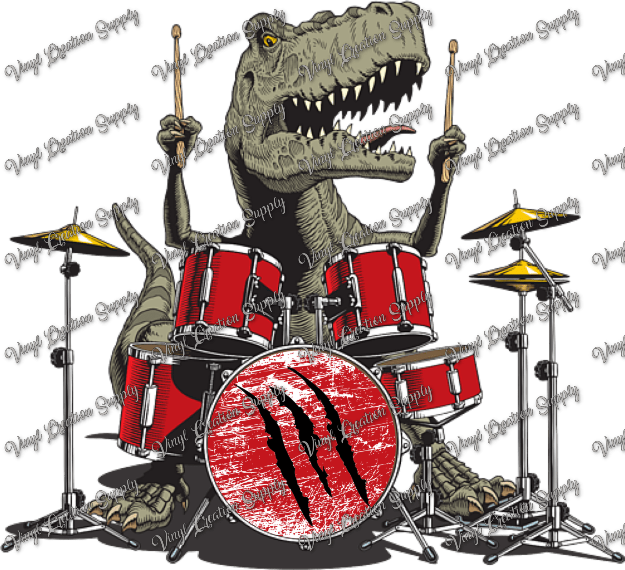 Dino Drums – Vinyl Creation Supply