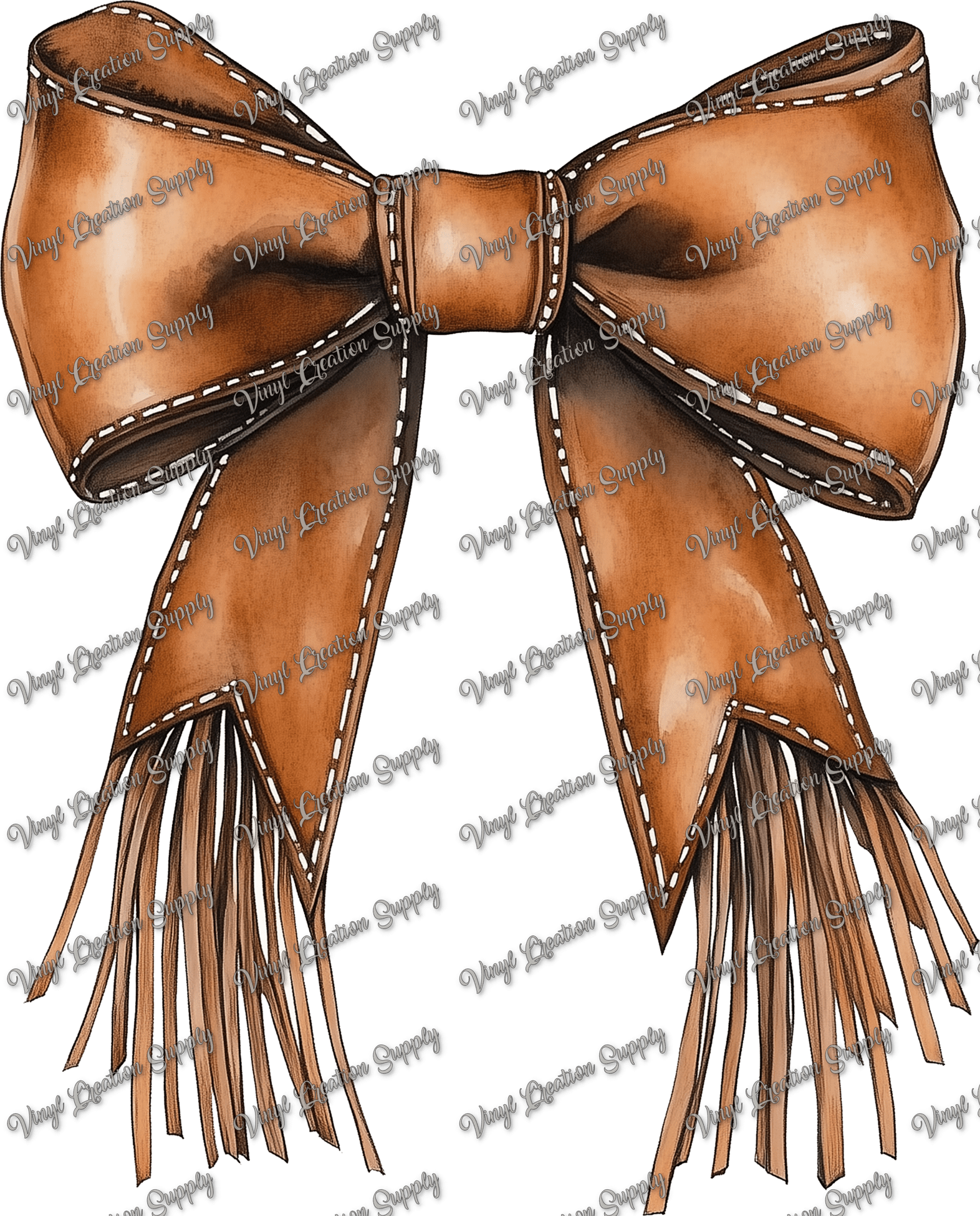 Fringe Bow – Vinyl Creation Supply