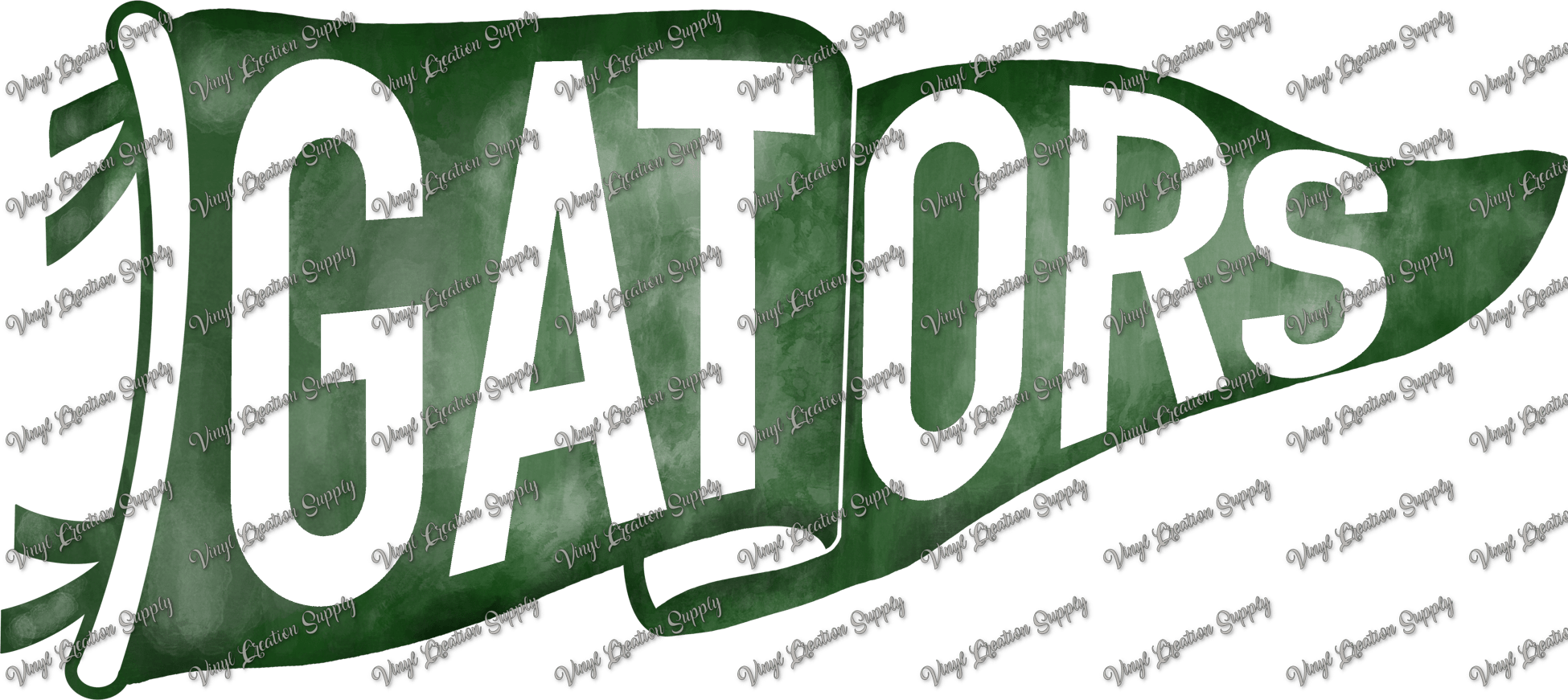 Gators Pennant Flag – Vinyl Creation Supply