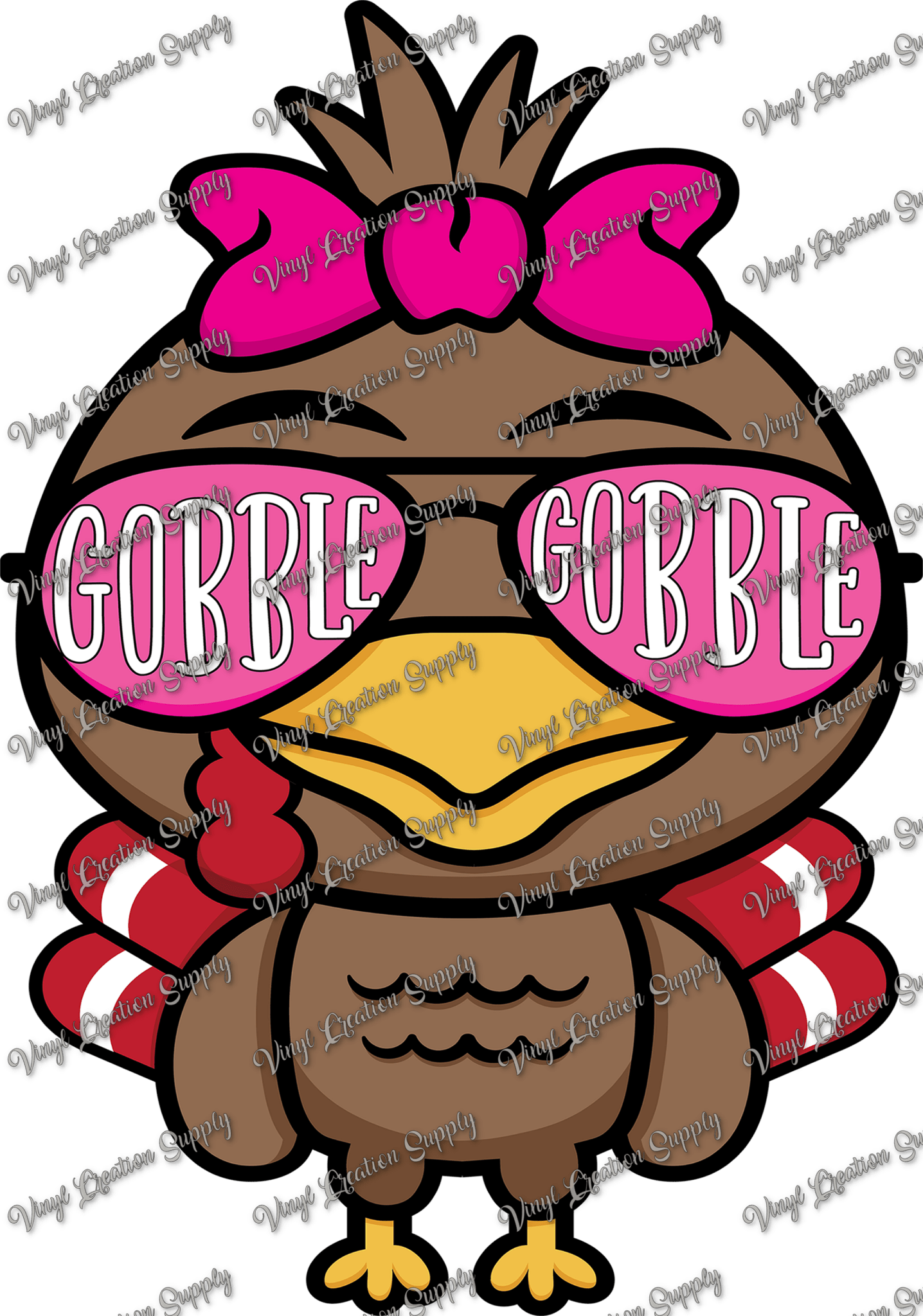 Gobble Girl Light Pink Glasses – Vinyl Creation Supply