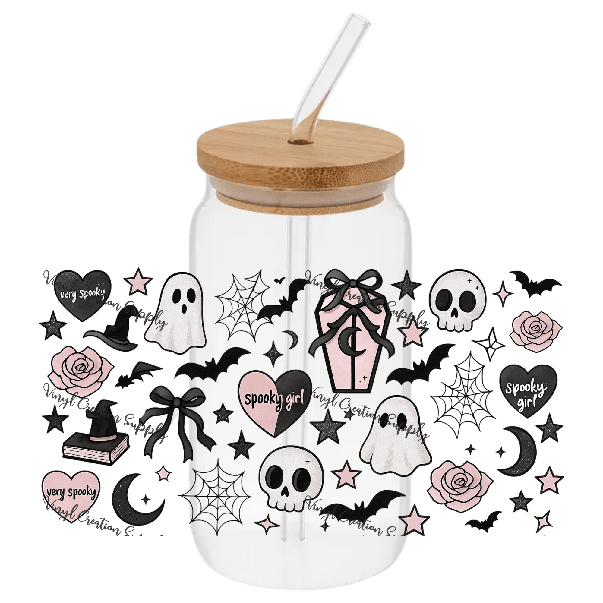 Halloween Skull Ghost Wrap – Vinyl Creation Supply
