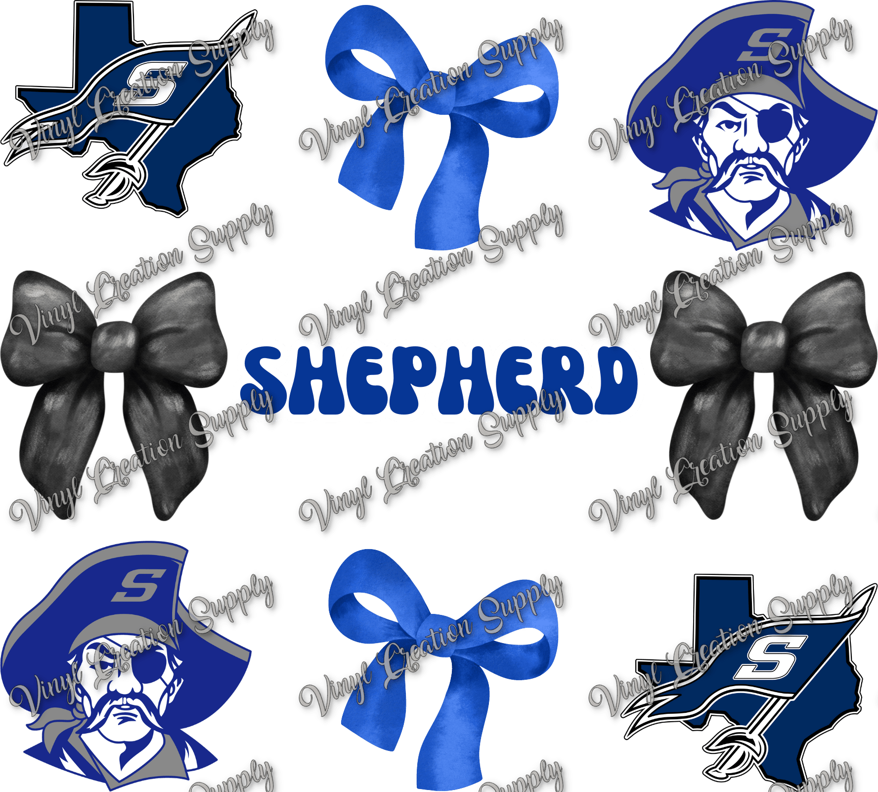 Shepherd Pirates Coquette Collage – Vinyl Creation Supply