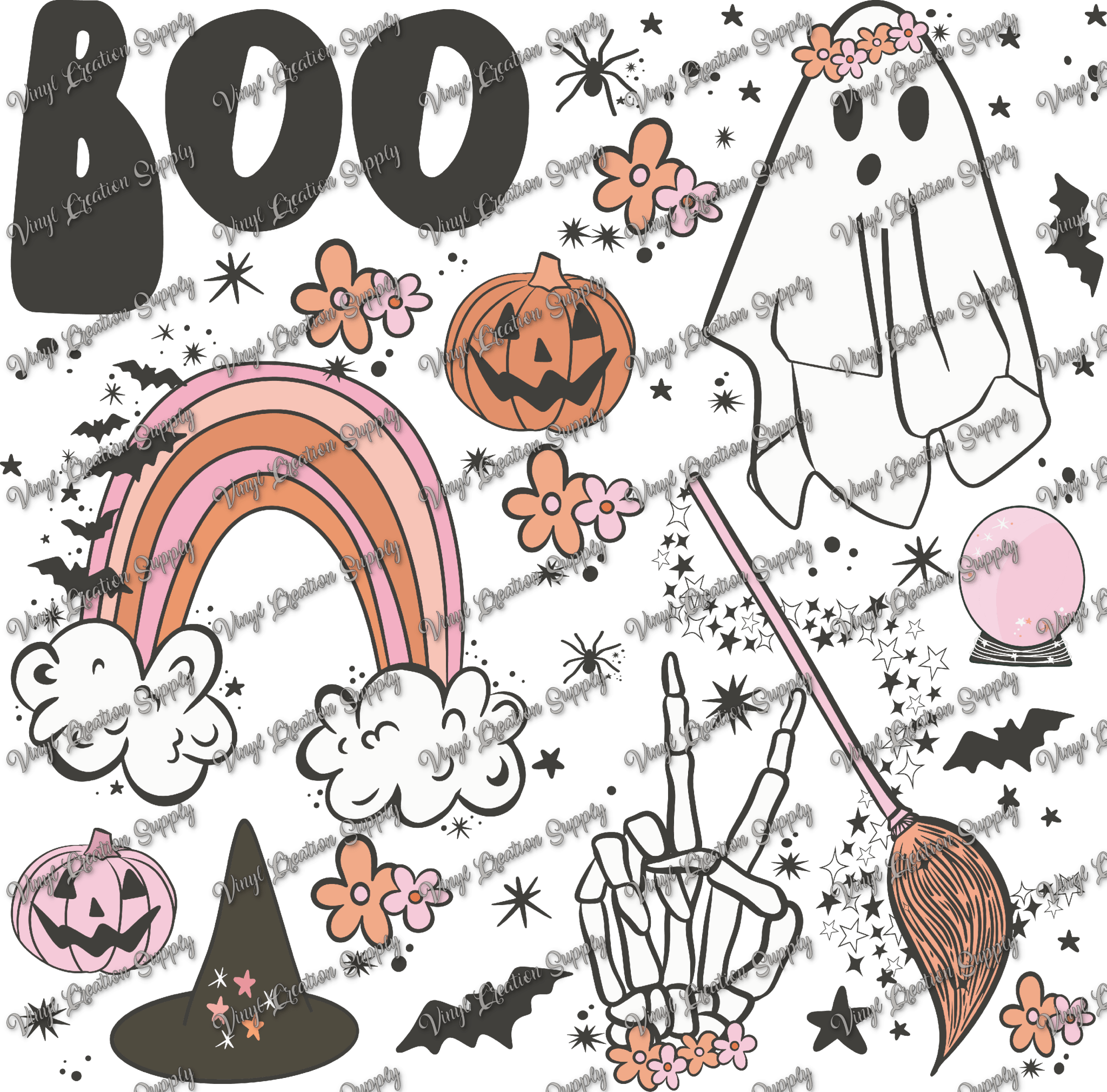 Spooky Cluster Retro – Vinyl Creation Supply