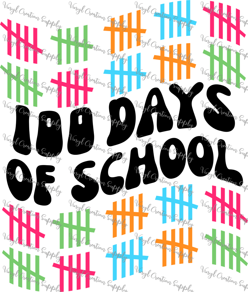 100 Day Marks – Vinyl Creation Supply