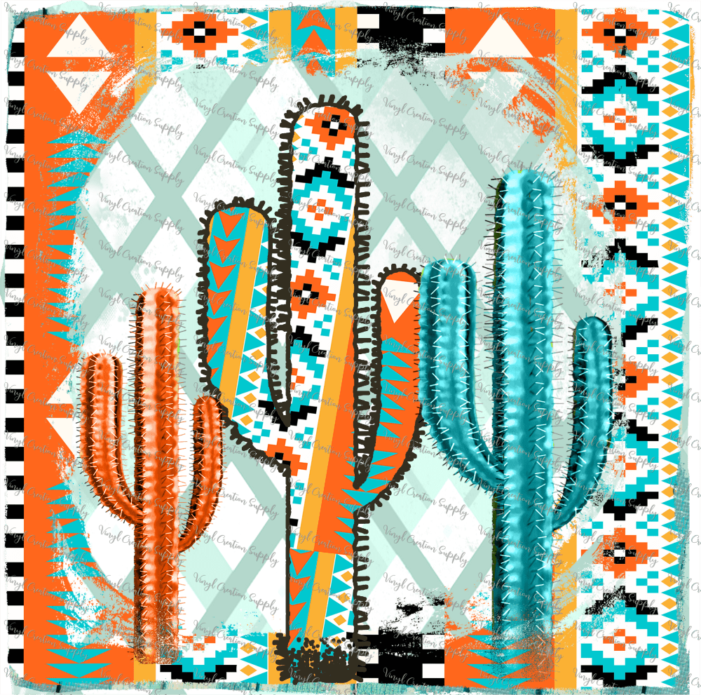 Aztec Cactus – Vinyl Creation Supply