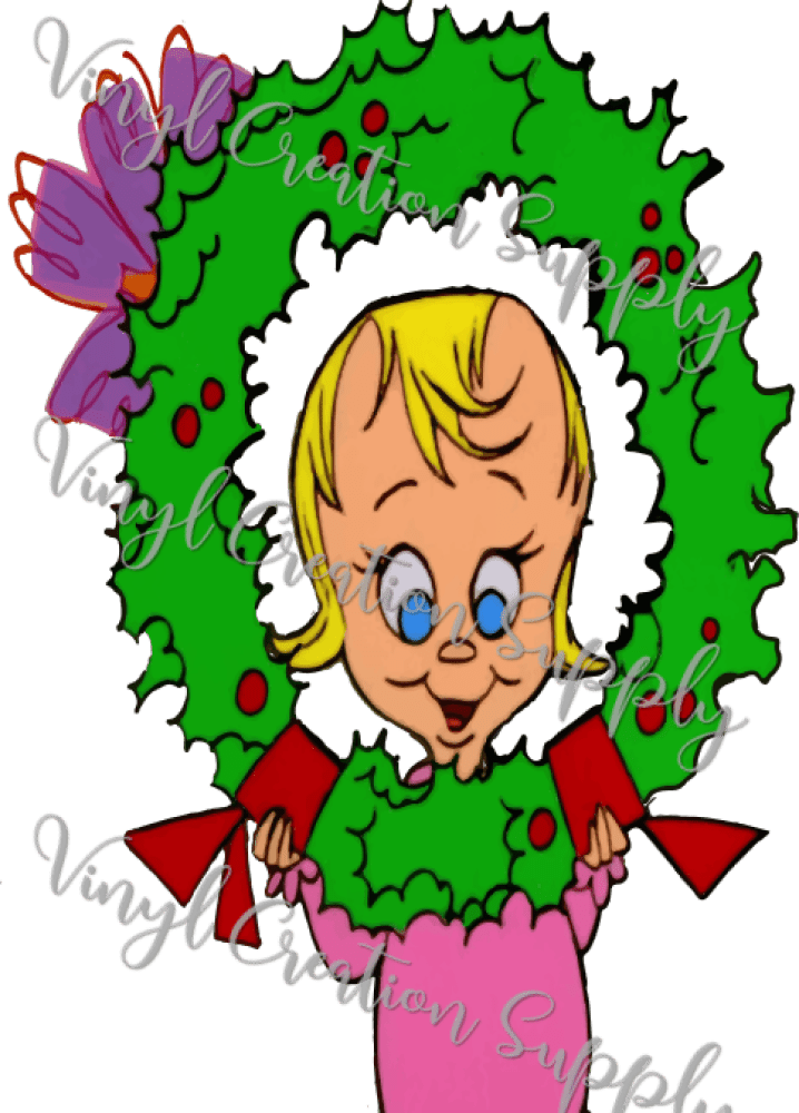 Cindy Lou Who Vinyl Creation Supply
