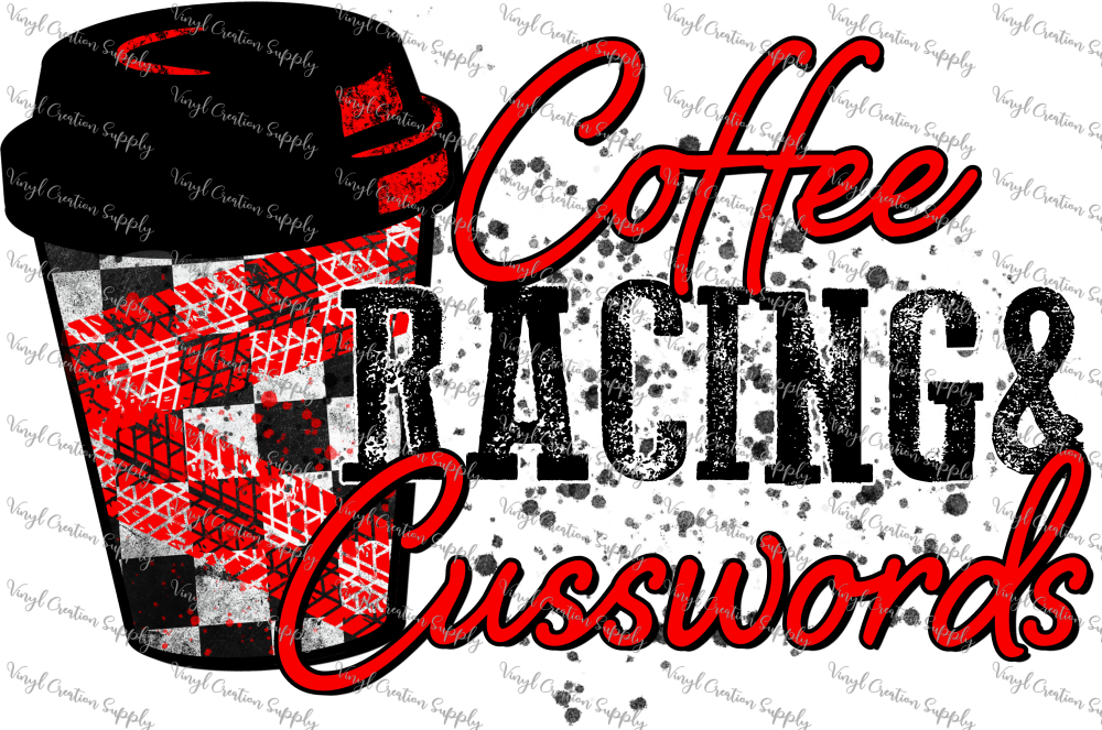 Coffee Racing Red – Vinyl Creation Supply