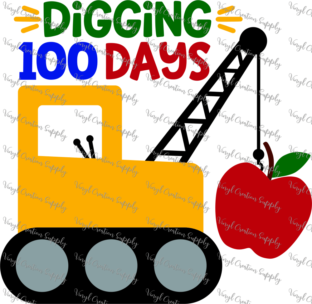 Digging 100 Days – Vinyl Creation Supply