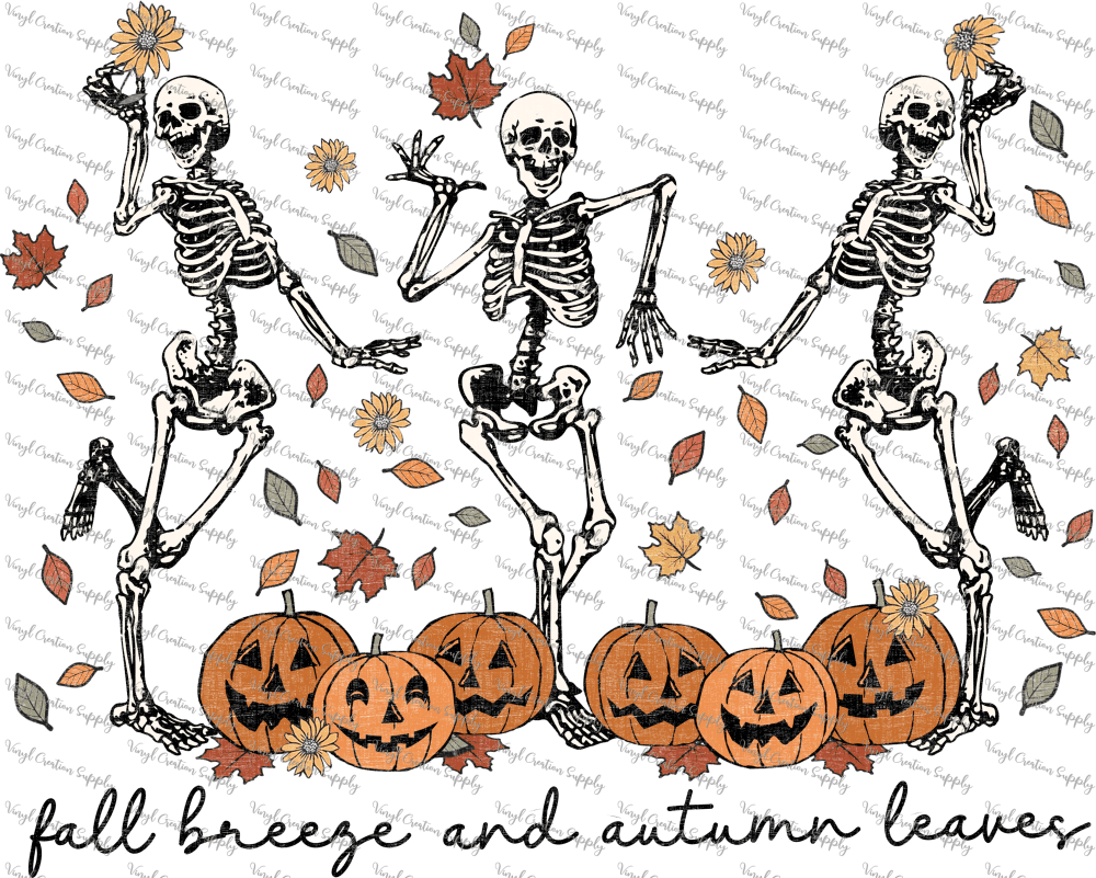 Fall Skeletons – Vinyl Creation Supply