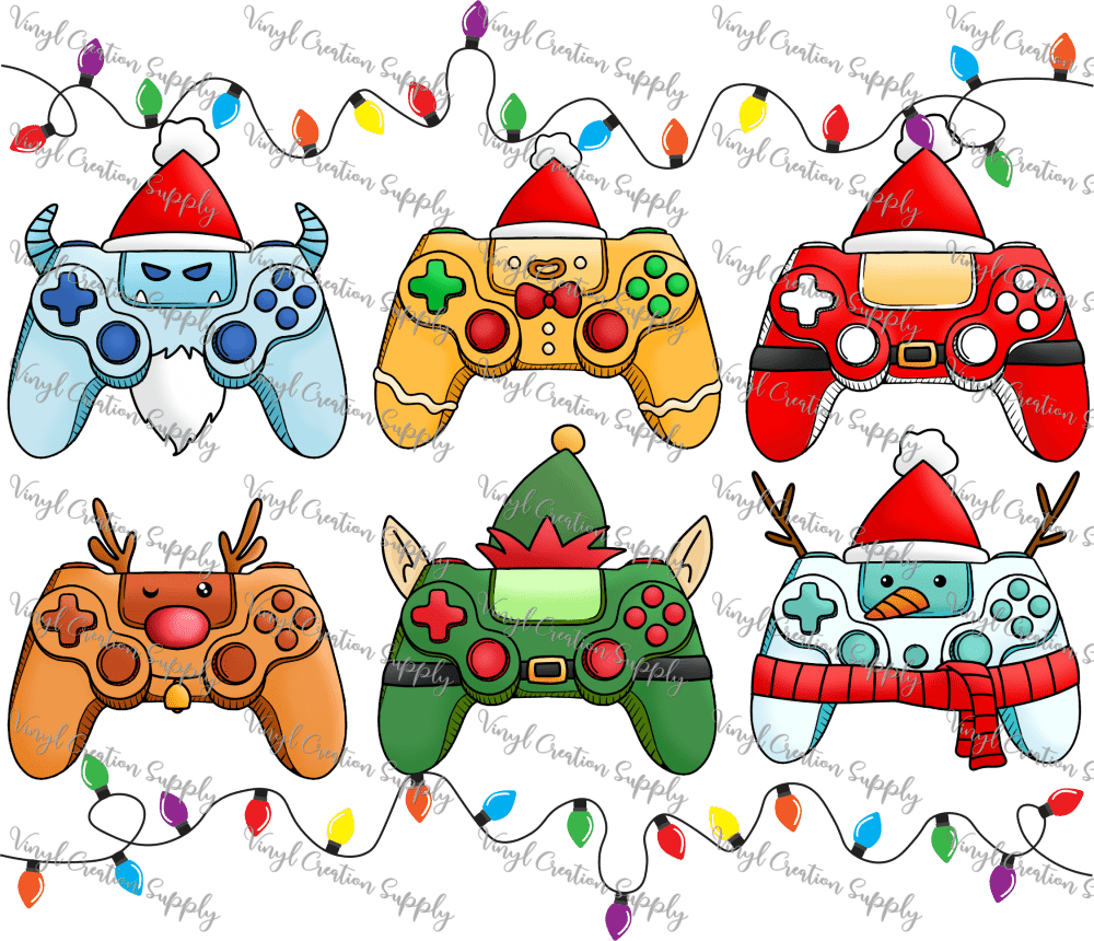 Gamer Christmas – Vinyl Creation Supply