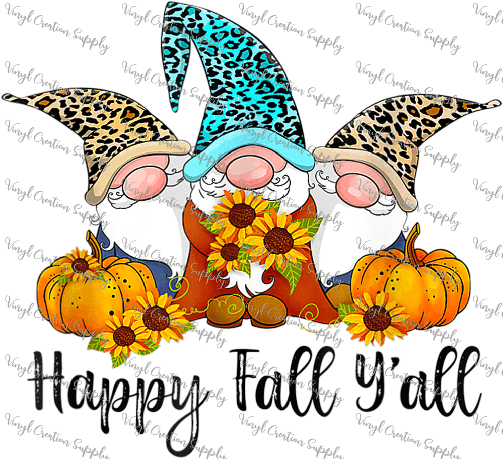 Happy Fall Gnomes – Vinyl Creation Supply