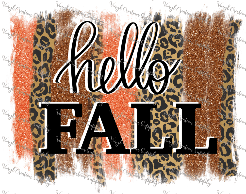 Hello Fall – Vinyl Creation Supply