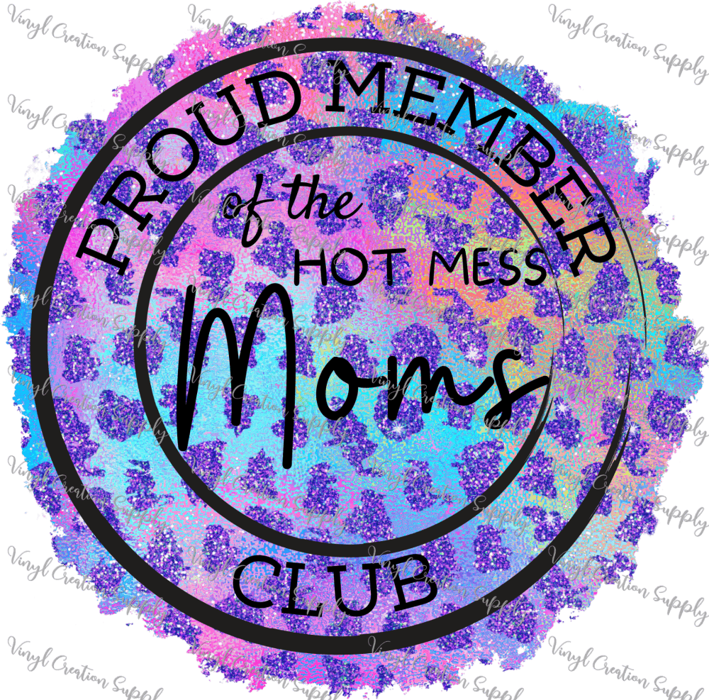 Hot Mess Club – Vinyl Creation Supply