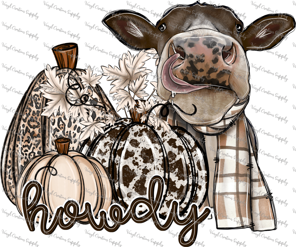 Howdy Cow – Vinyl Creation Supply