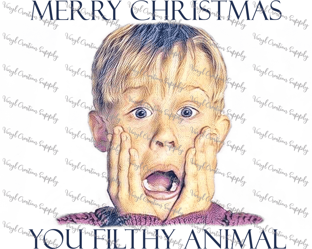 Kevin You Filthy Animal – Vinyl Creation Supply