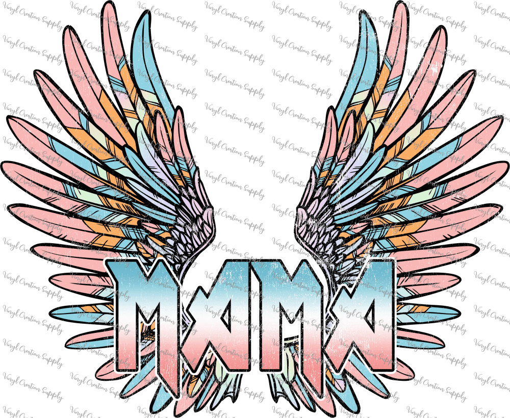 Mama Rock Wings – Vinyl Creation Supply