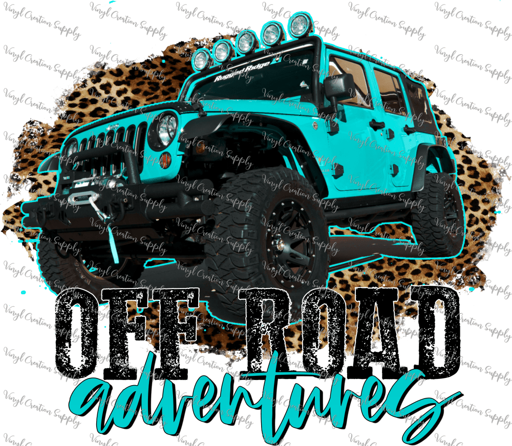 Off Road Turquoise – Vinyl Creation Supply
