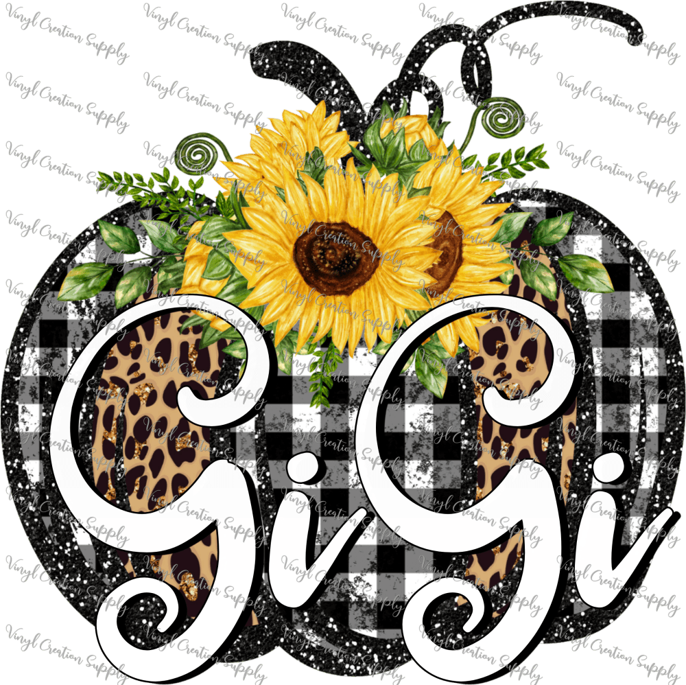 Pumpkin Gigi – Vinyl Creation Supply