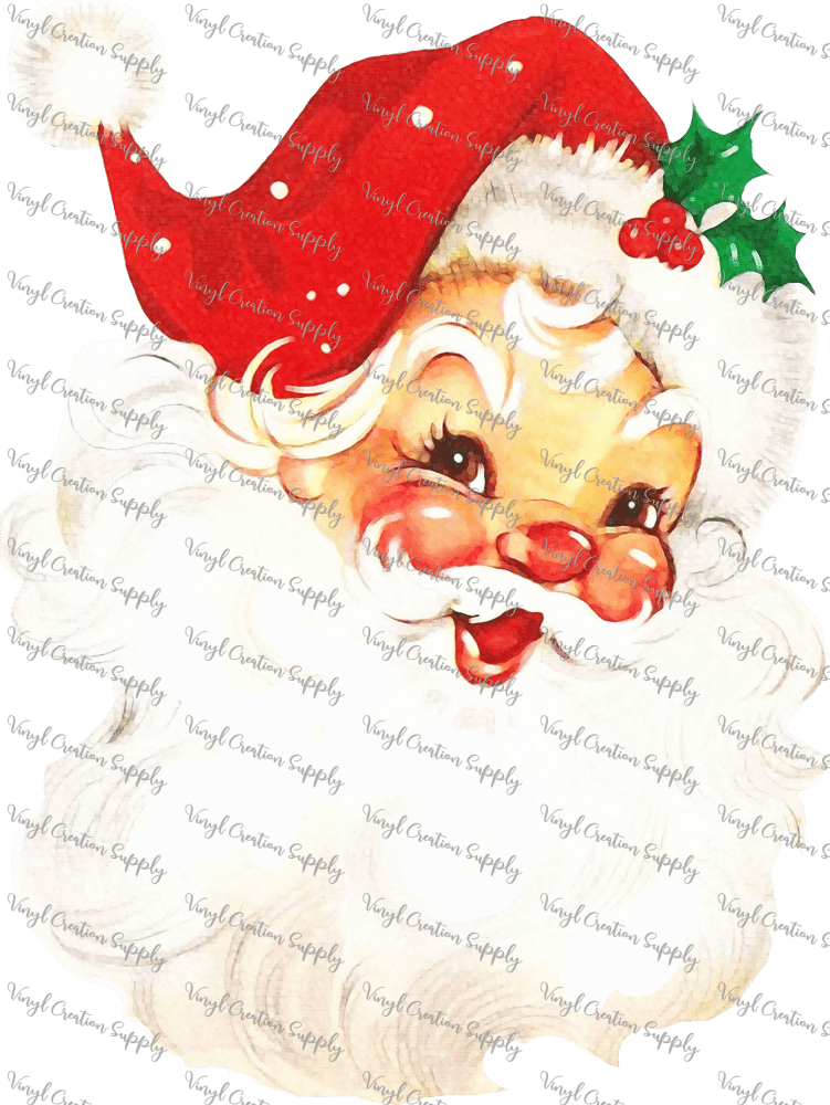 Retro Santa Red Hat – Vinyl Creation Supply