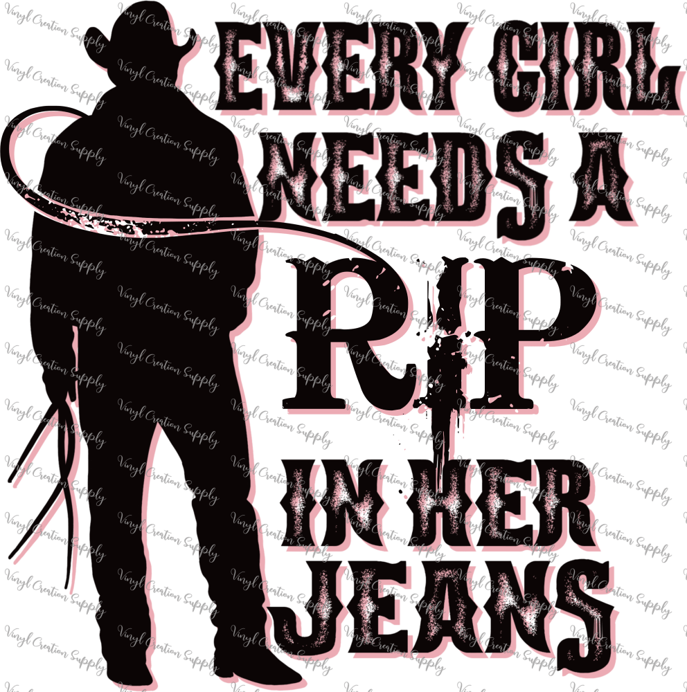 Rip in Her Jeans – Vinyl Creation Supply