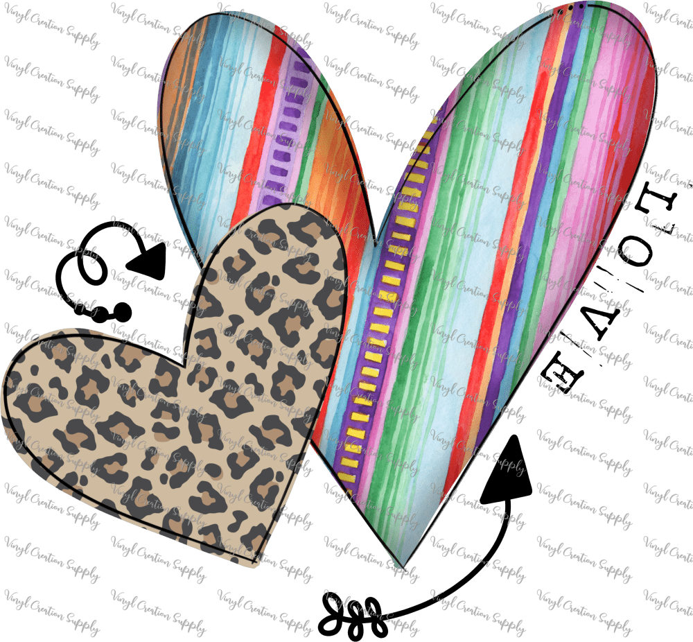 Serape Heart – Vinyl Creation Supply