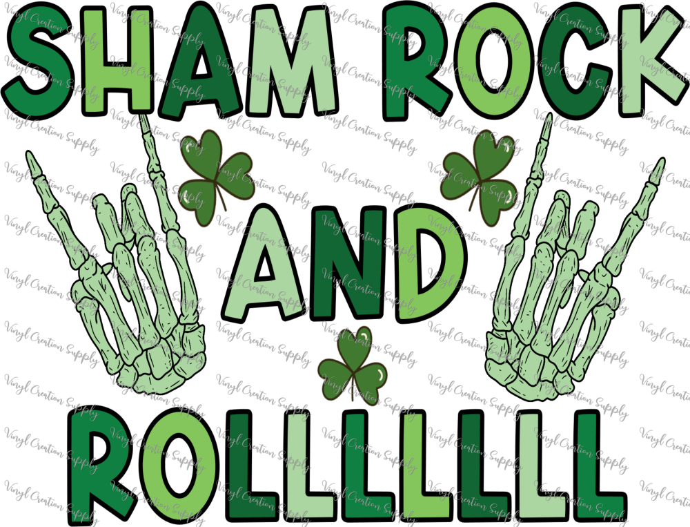 Sham Rock and Roll – Vinyl Creation Supply