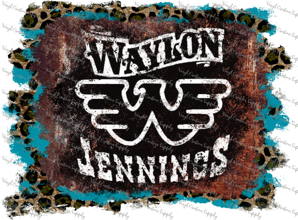 Waylon Jennings – Vinyl Creation Supply